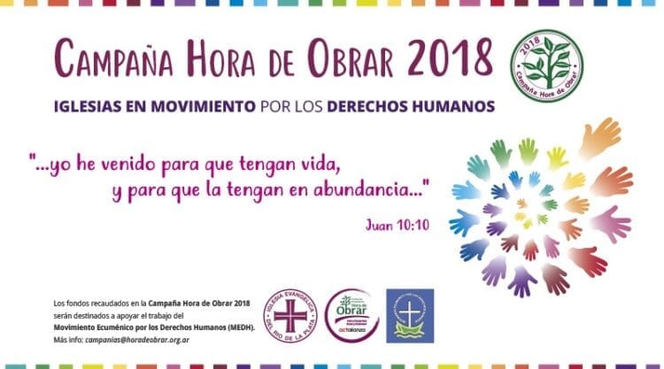 «Iglesias en movimiento por los Derechos Humanos» será el tema de la ...